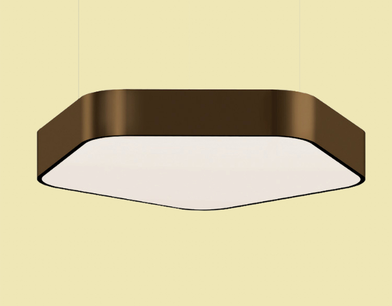 Femkant S | Geometrical Luminaire by Lunnark