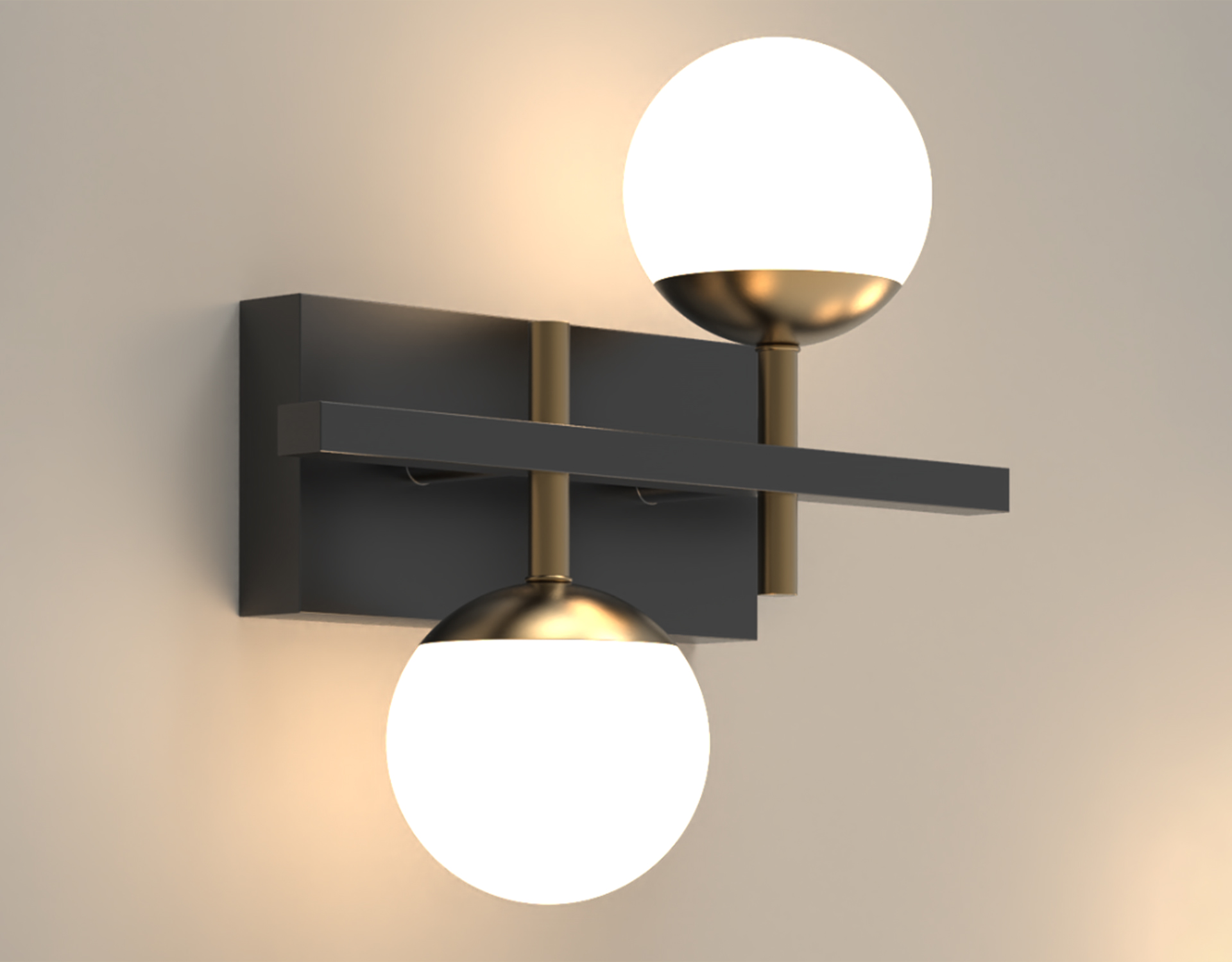Pop Duo X | Glass Luminaire by Lunnark